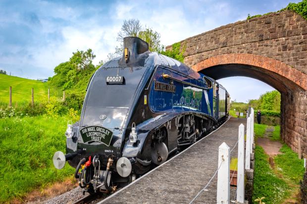 'Legendary' steam locomotive returning to West Somerset Railway