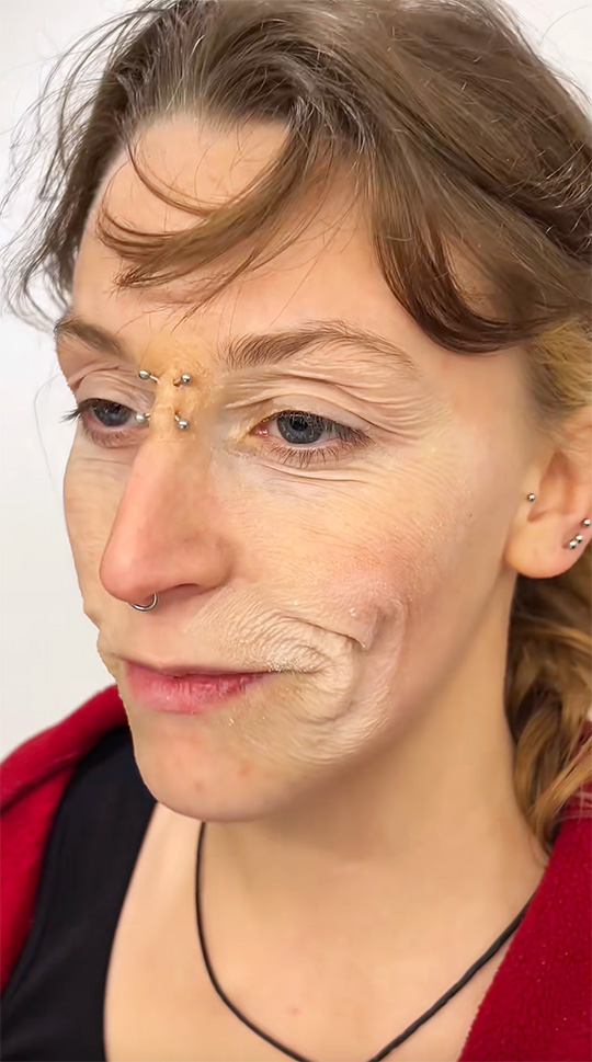 How I create SFX wrinkles 🤢