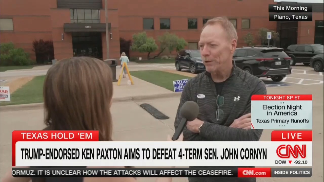GOP Texas voter on CNN rails against Trump after endorsing Ken Paxton ...