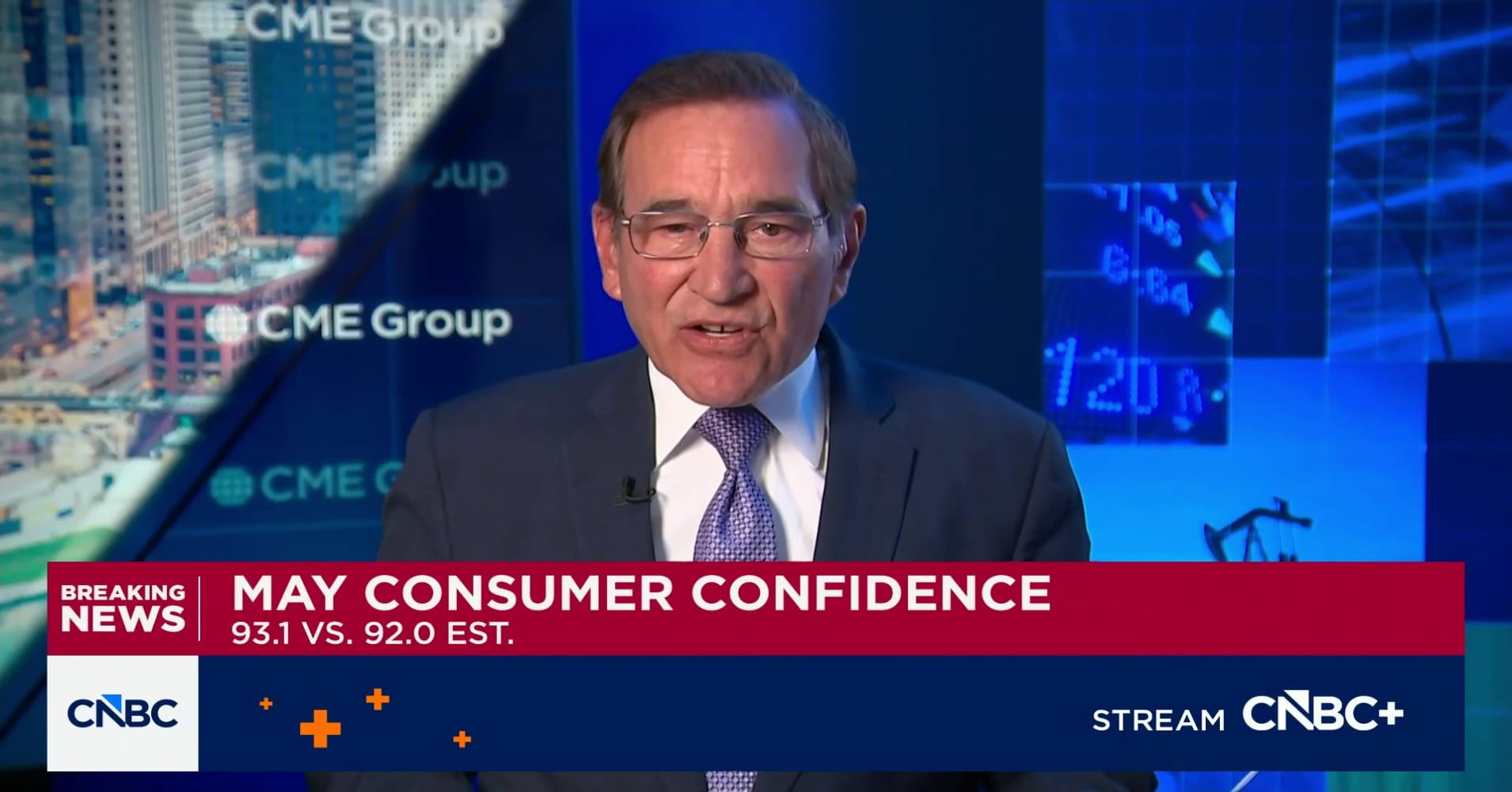Consumer confidence stands at 93.1 in May