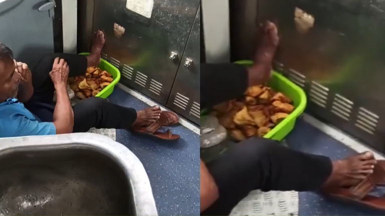 Viral train samosa video reignites conversation around food hygiene