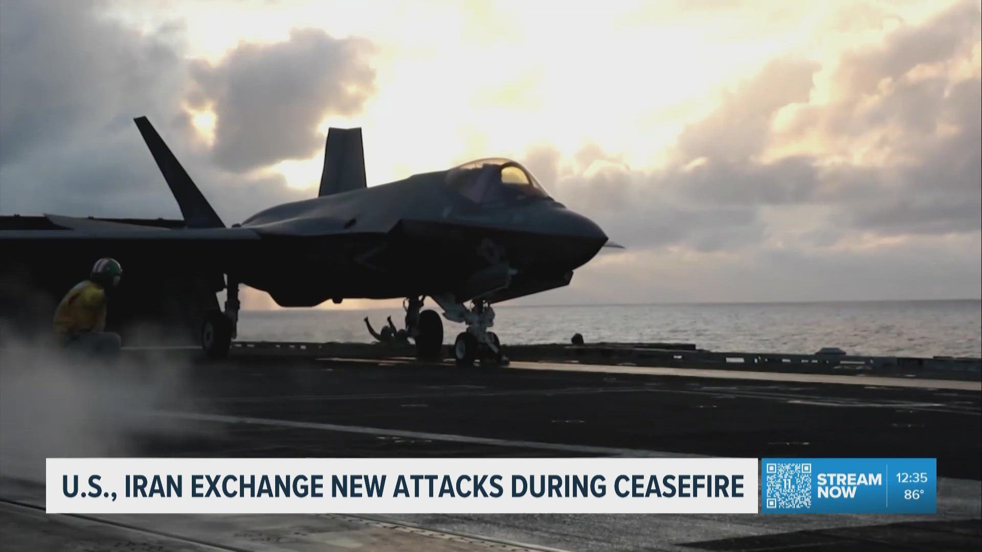 US carries out new strikes on targets in Iran