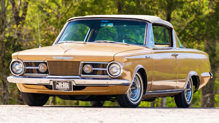 Most prototypes die in a vault. This 1964 Barracuda Targa got 52K miles ...