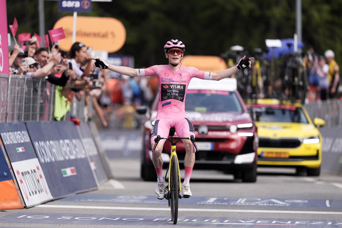Giro d’Italia 2026, Jonas Vingegaard fa il record di scalata a Carì ...