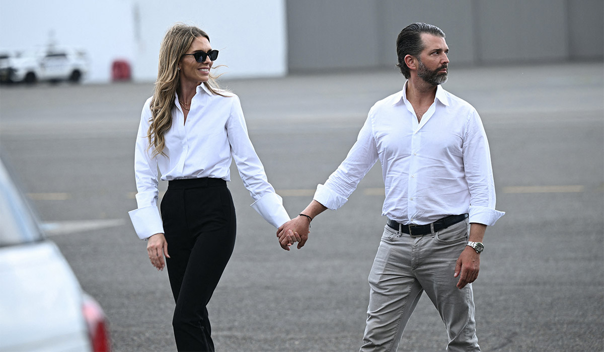 Trump’s three-word response after skipping Don Jr’s lavish wedding revealed