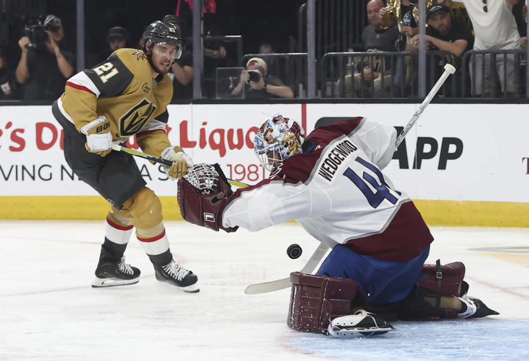 Golden Knights rally to beat Avalanche, move one win from Stanley Cup Final