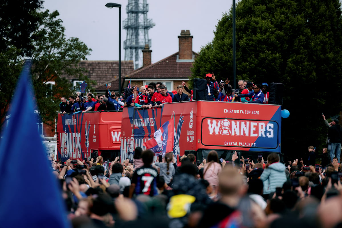 Crystal Palace trophy parade: Date, start time and route if Eagles win