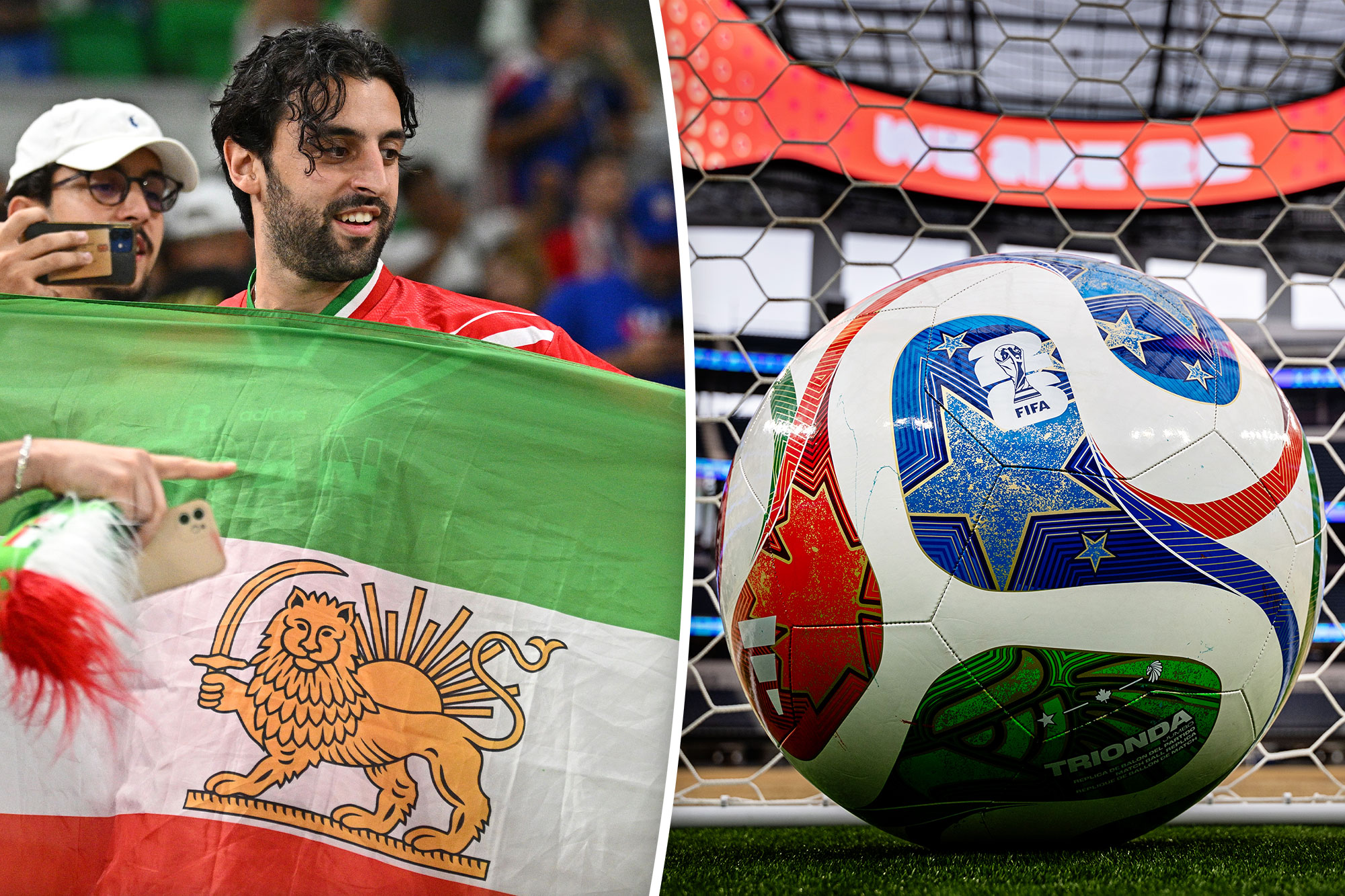 FIFA threatened with legal action for pre-revolutionary Iran flag World ...