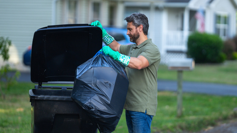 How to get rid of those white worms in the garbage bins