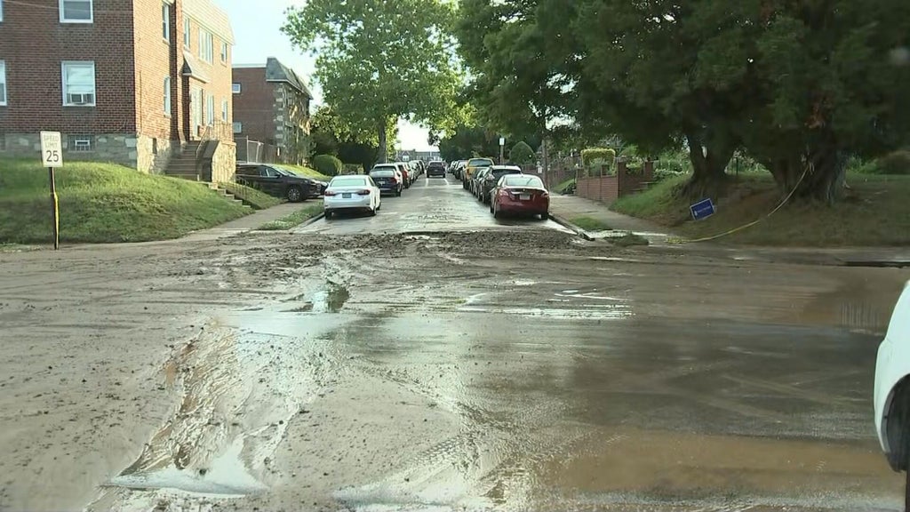 Water main break impacts dozens of homes in Mount Airy section of ...