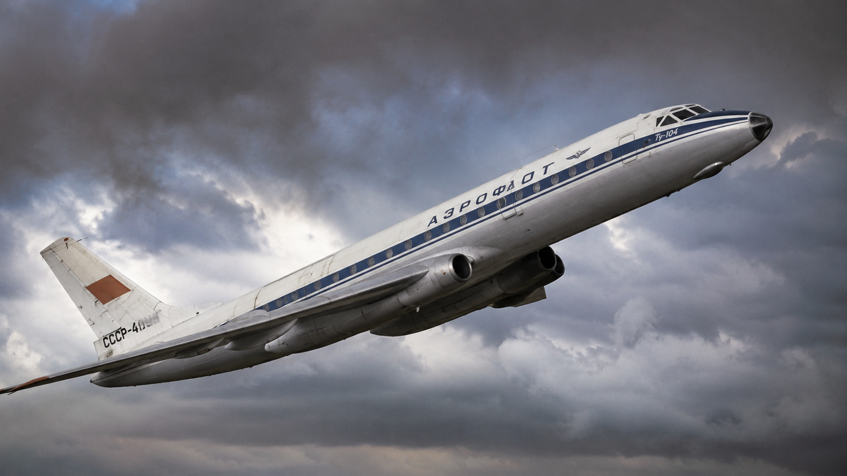 The Tu-104 - The Soviet jetliner that was rushed into service with ...
