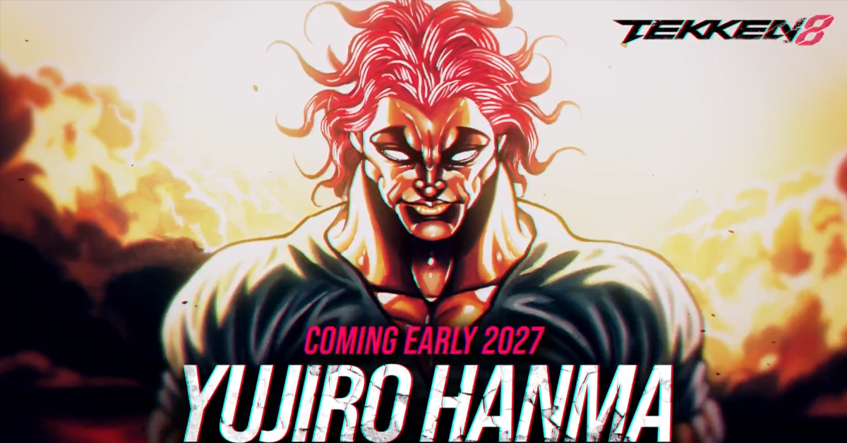 Yujiro Hanma is coming to Tekken 8 as the game’s next DLC character
