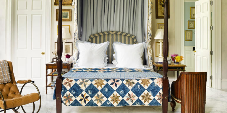 Bunny Williams reveals her foolproof formula for making the perfect bed
