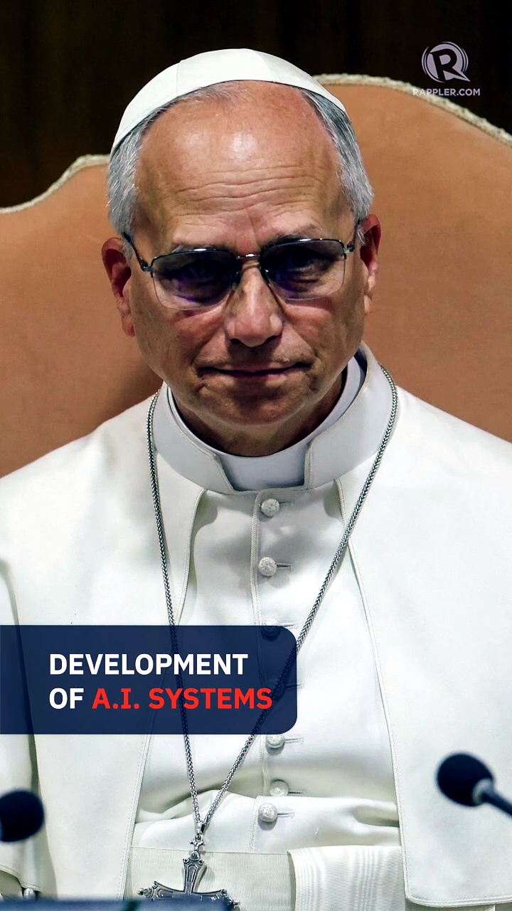 Pope Leo urges world to 'slow down' on AI in fervent first manifesto