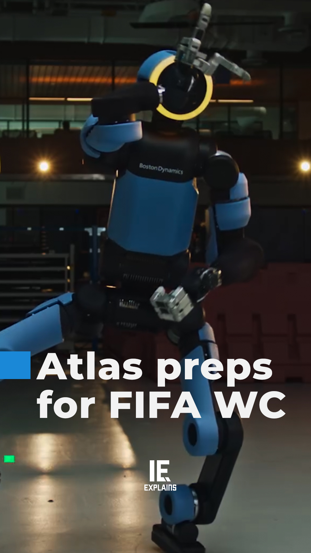 Atlas humanoid starts its lessons in football... watch!