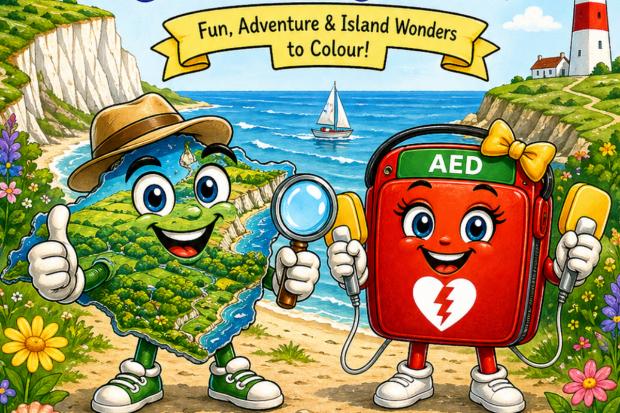 New colouring book backs life-saving Isle of Wight charity