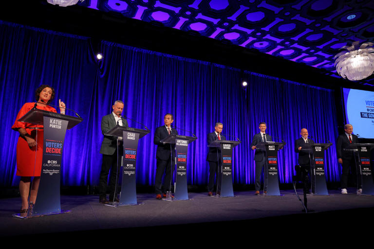 California gubernatorial polls show tight race before June primary