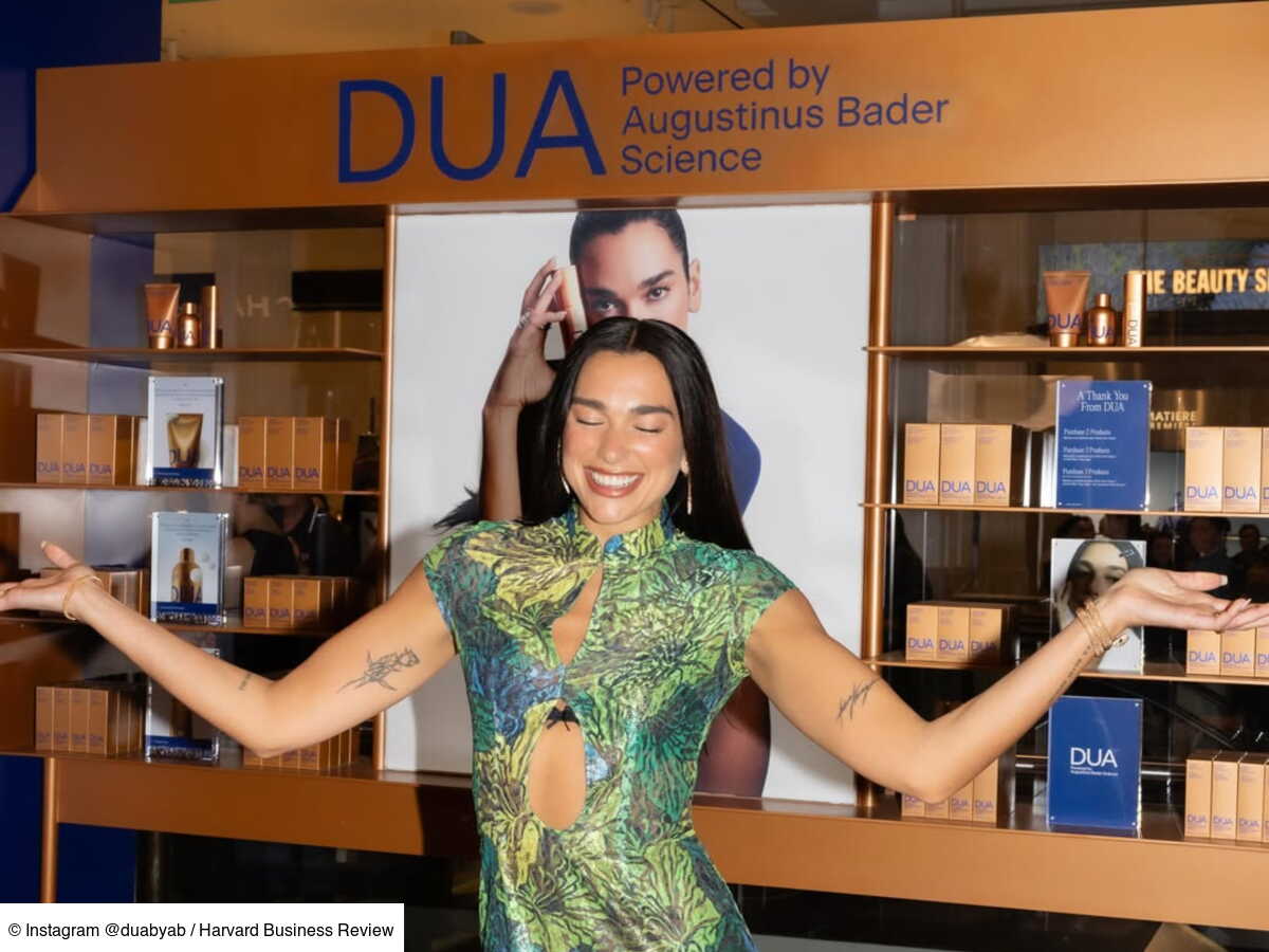 Dua Lipa ouvre un pop-up store éphémère à Paris pour s’offrir sa ...