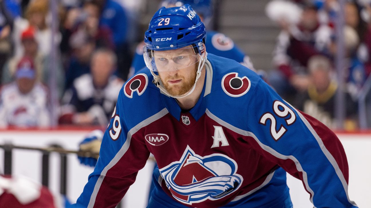 Avalanche star Nathan MacKinnon will play Game 4 of Western Conference ...