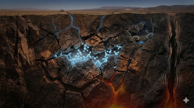 L'acqua nasce dalle rocce secche: la scoperta dell'Università di Bologna