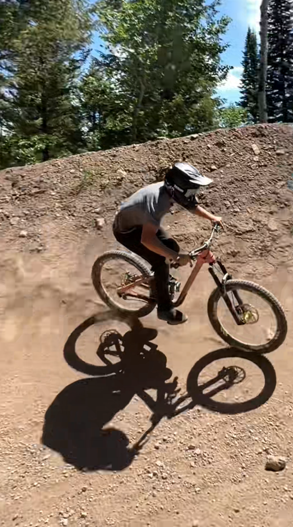 Bike park moments and tricks that kept getting better
