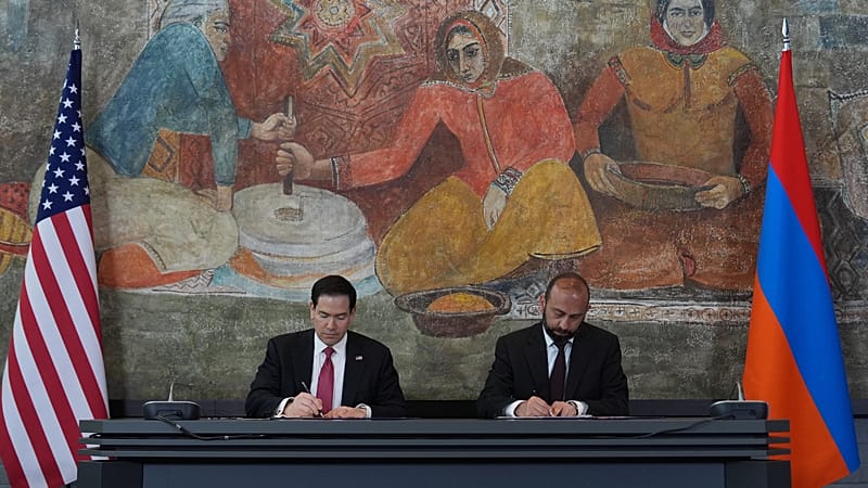 US and Armenia pledge to move forward on economic corridor during Rubio ...