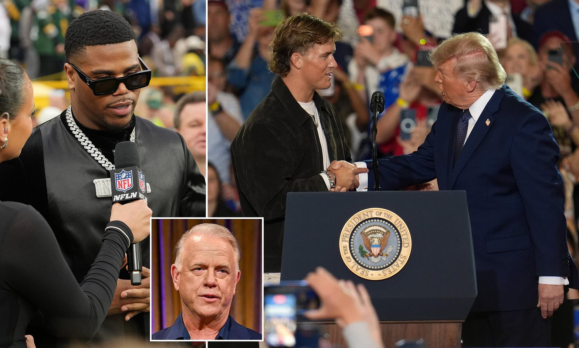 Retired NFL MVP slams Giants star Abdul Carter's manhood over Trump ...