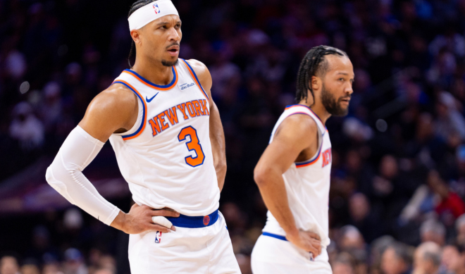 Jalen Brunson's gross and uncomfortable reason for pushing Josh Hart ...