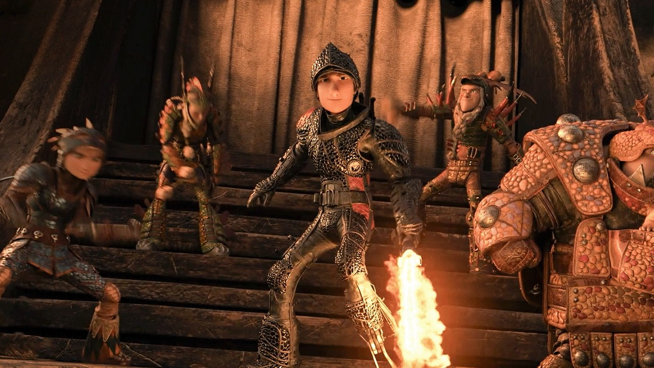 Hiccup rescues Toothless (full scene) | How to Train Your Dragon: The ...