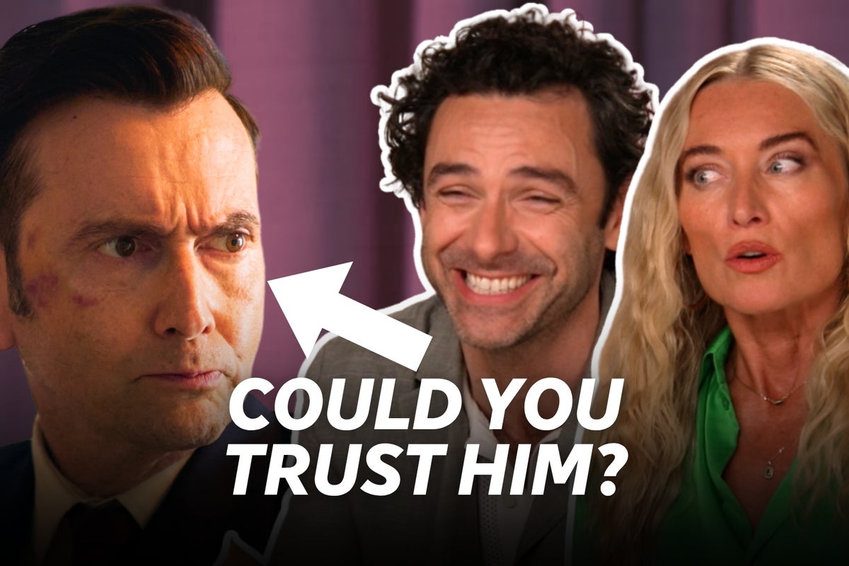Aidan Turner and Victoria Smurfit on Rivals’ biggest villain