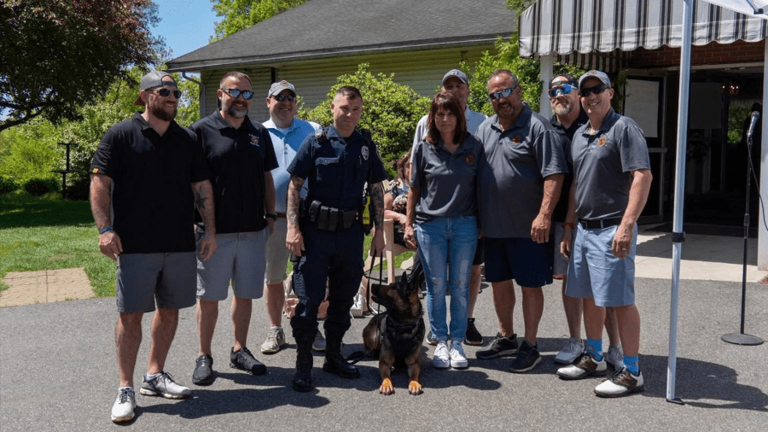 West Springfield K9 Frank receives ballistic vest donation from golf ...