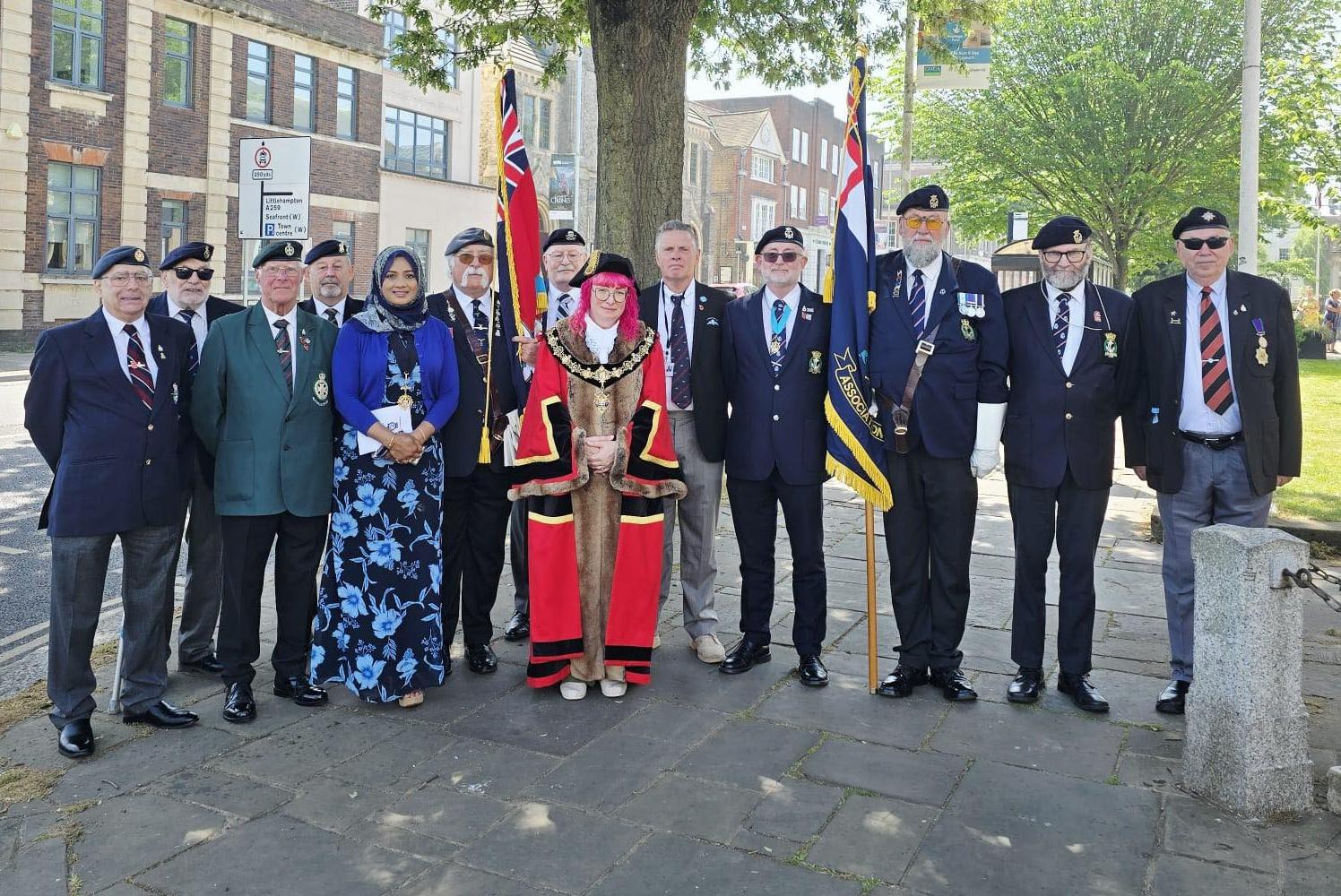Worthing honours HMS Hood sailors on 85th anniversary of wartime tragedy