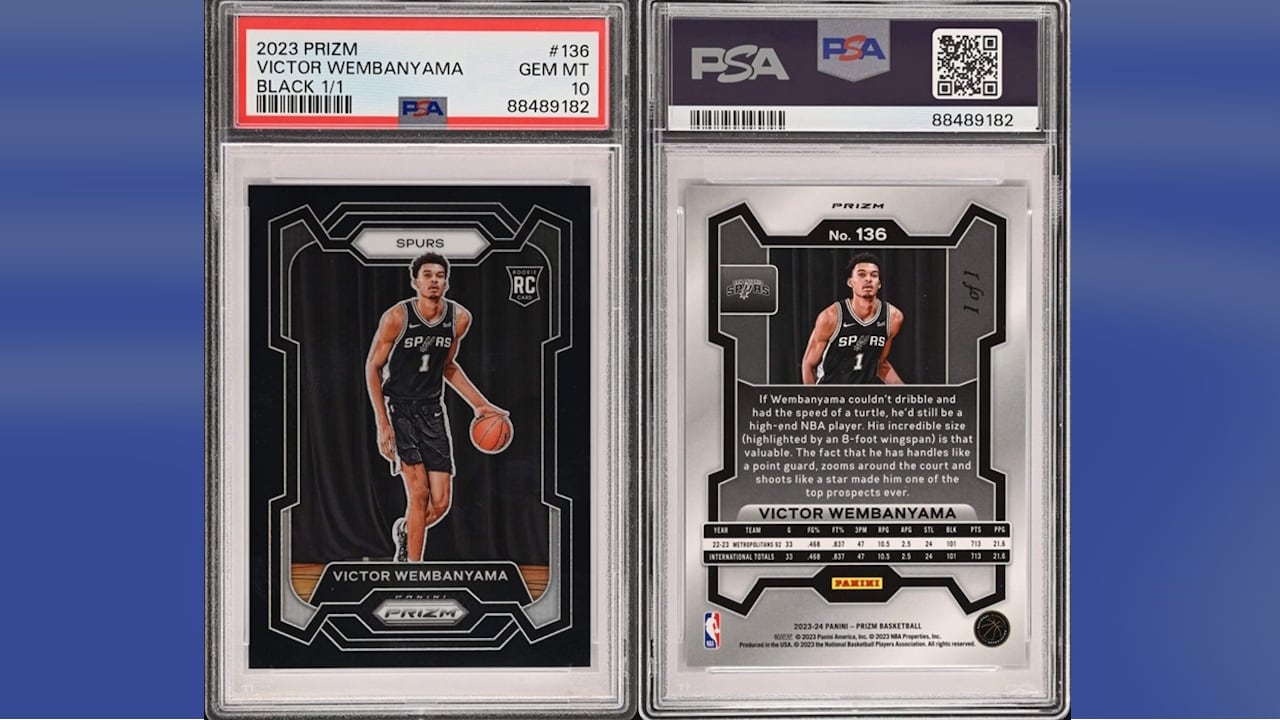 Victor Wembanyama rookie card sells for record $5.11 million in private ...
