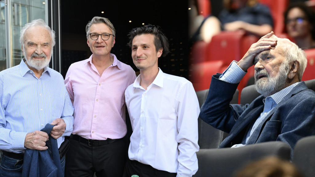 Strach o Zdeňka Svěráka. Na synově premiéře se mu udělalo zle