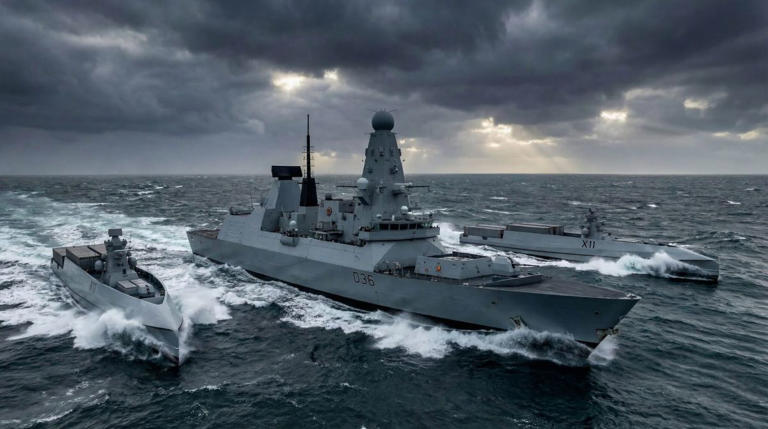 Navantia unveils 1,000-ton uncrewed warship concept for autonomous fleets