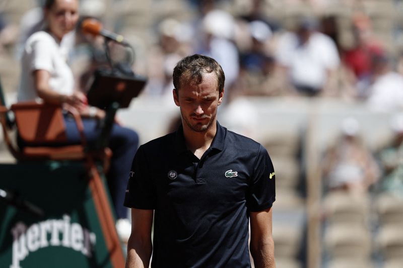 Tennis-Medvedev rules out skipping French Open despite cruel deja vu