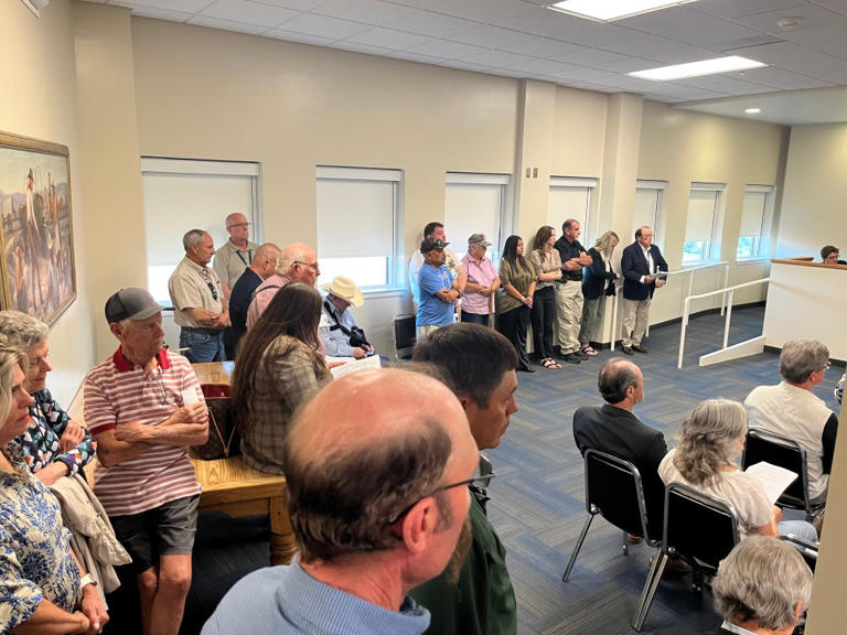 Tom Green commissioners table data center, green energy moratorium ...