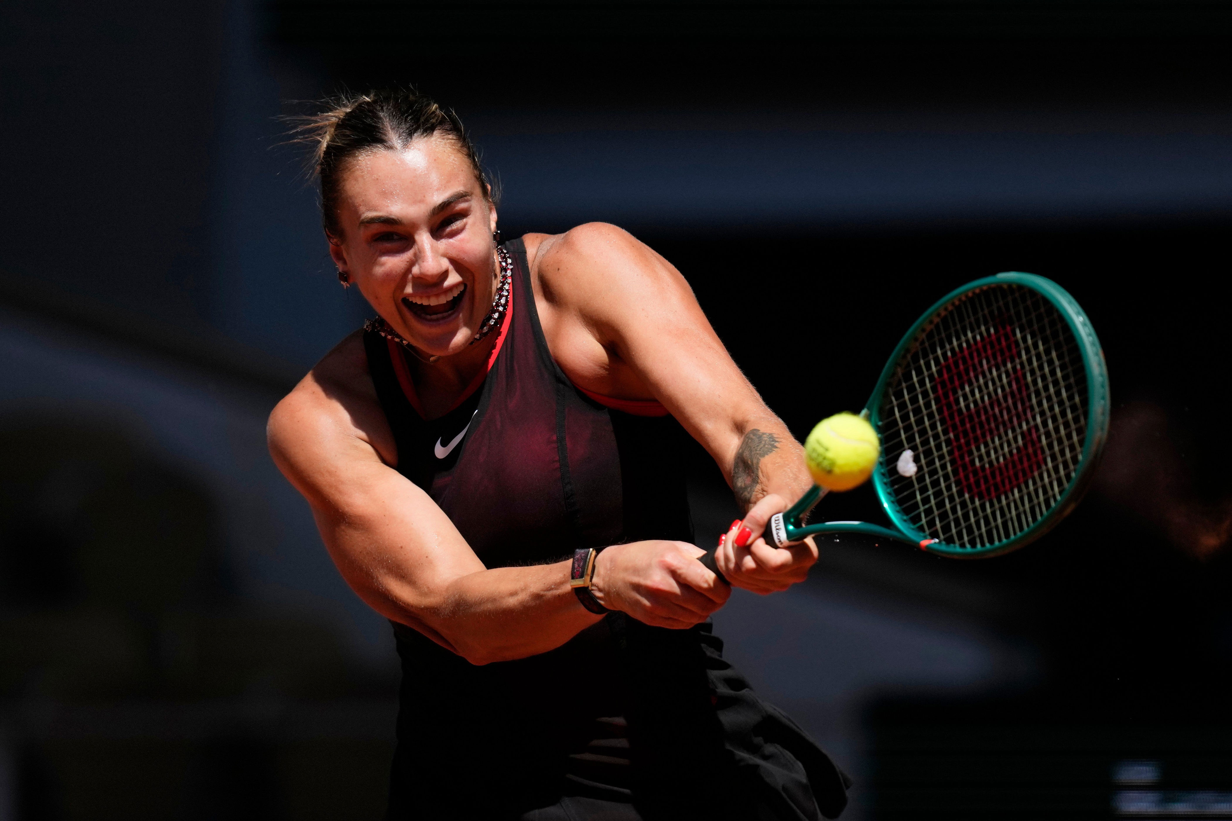 Aryna Sabalenka’s jewellery catches the eye in her French Open first ...