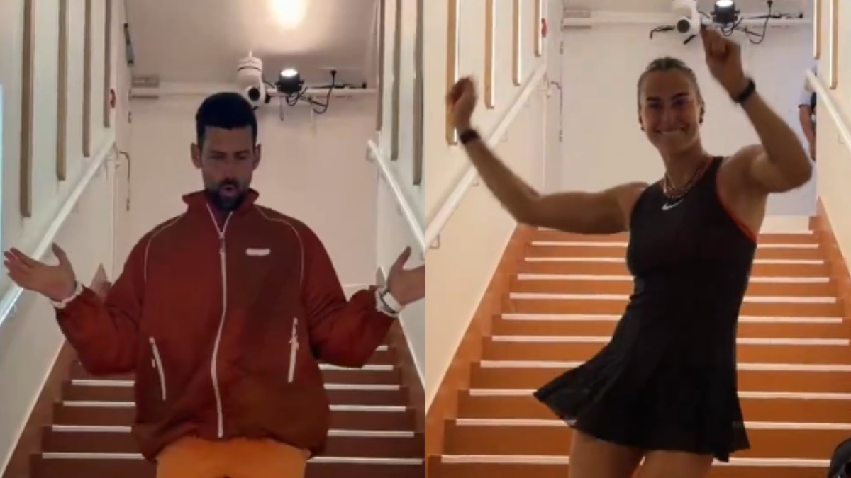 Aryna Sabalenka responds to Djokovic, shows off dance moves after ...