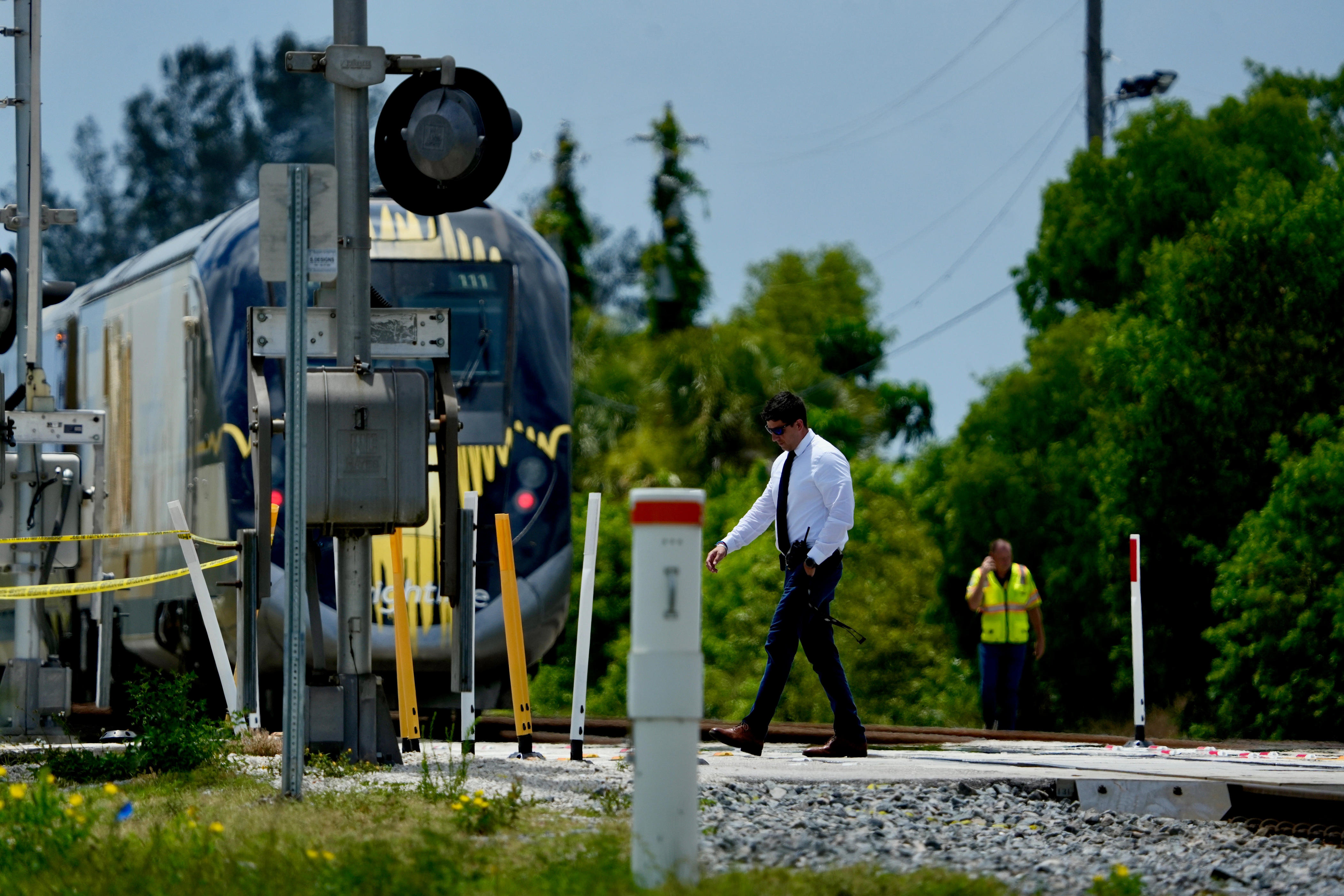 Bicycle rider killed in crash involving Brightline train in Florida