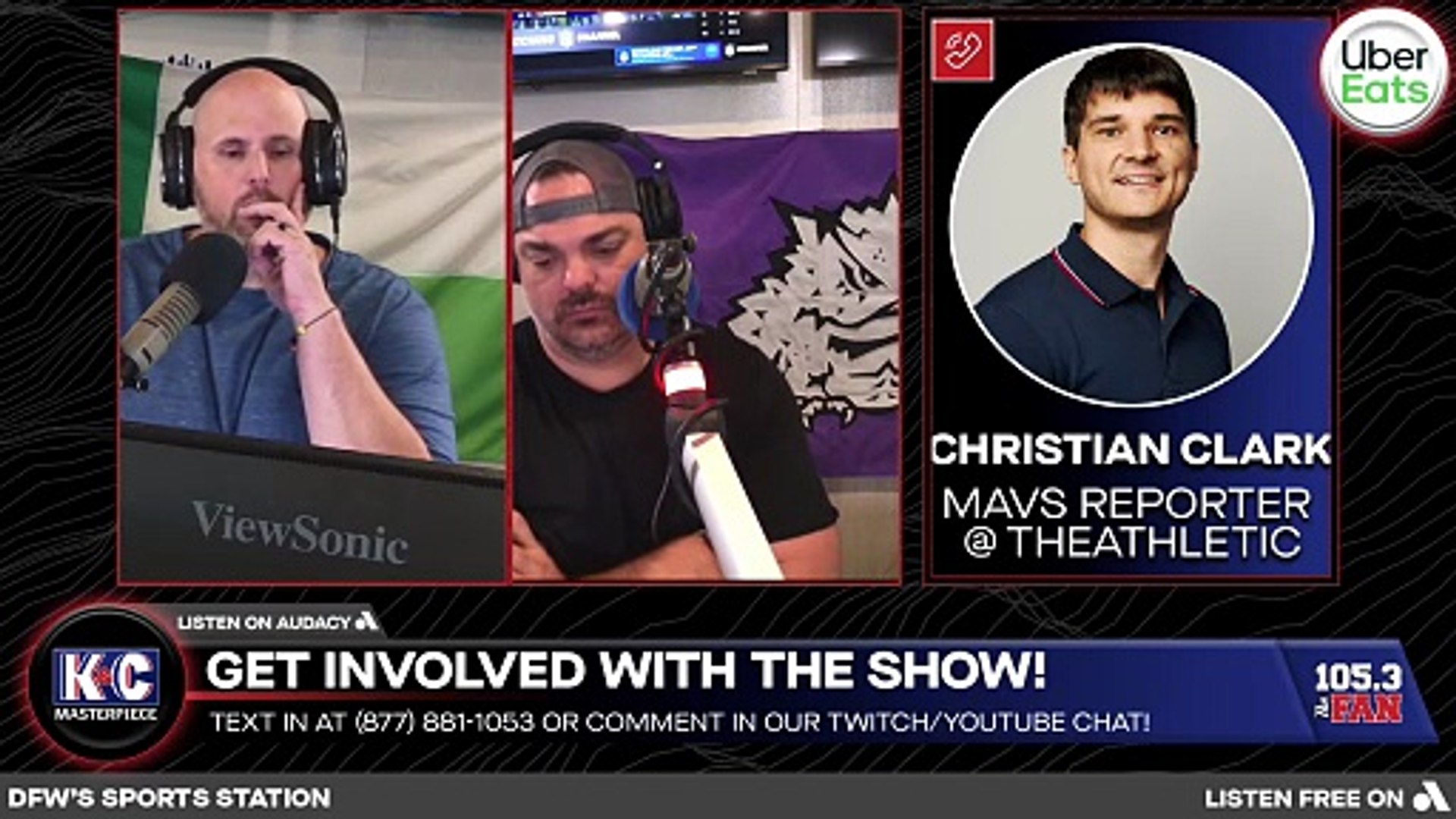 Christian Clark on the Mavs head coach search, Cooper Flagg, Kyrie's ...