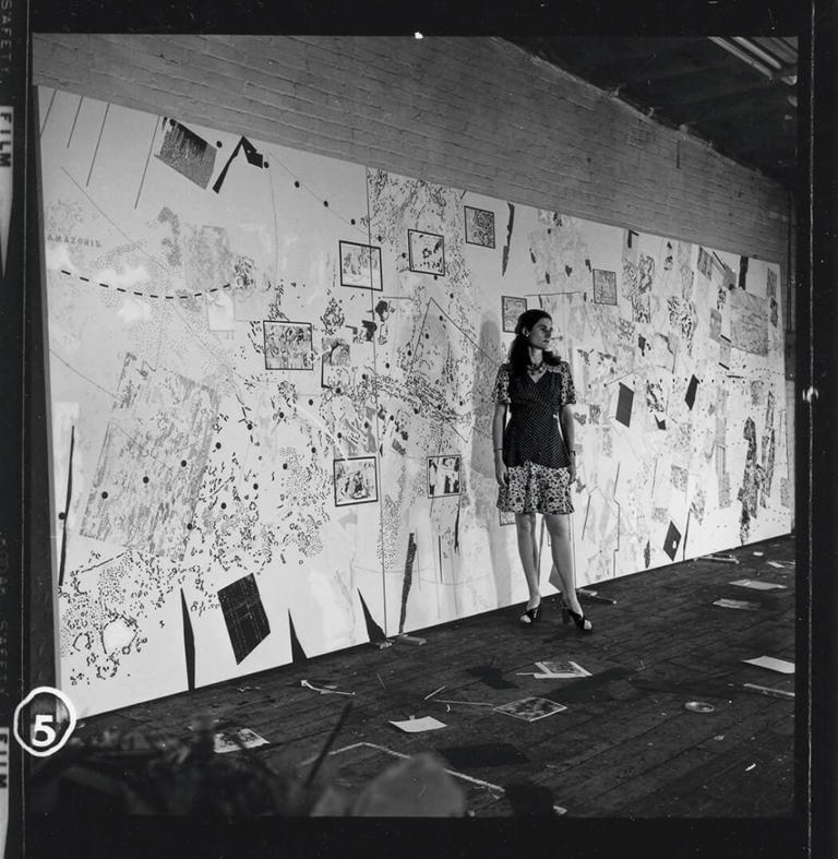 Célébrée dans les années 1970, l’artiste américaine Nancy Graves ...