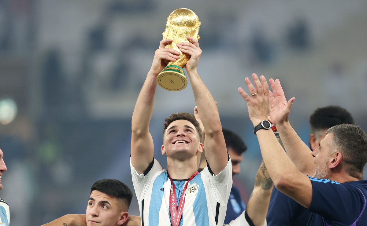 Julián Alvarez sobre repetir el título en el Mundial: ”La ilusión ...