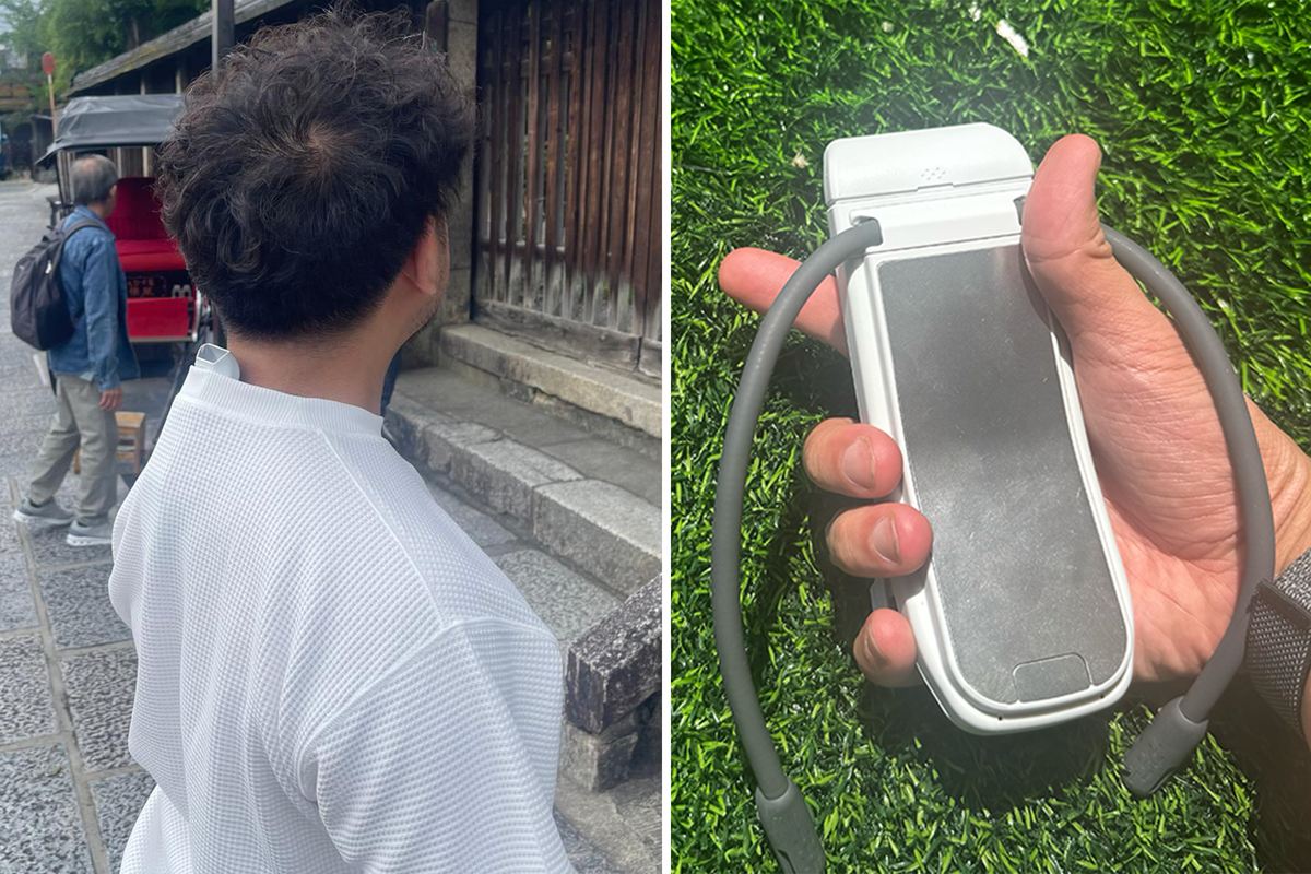 Sony’s new wearable air conditioner is saving me in this heatwave