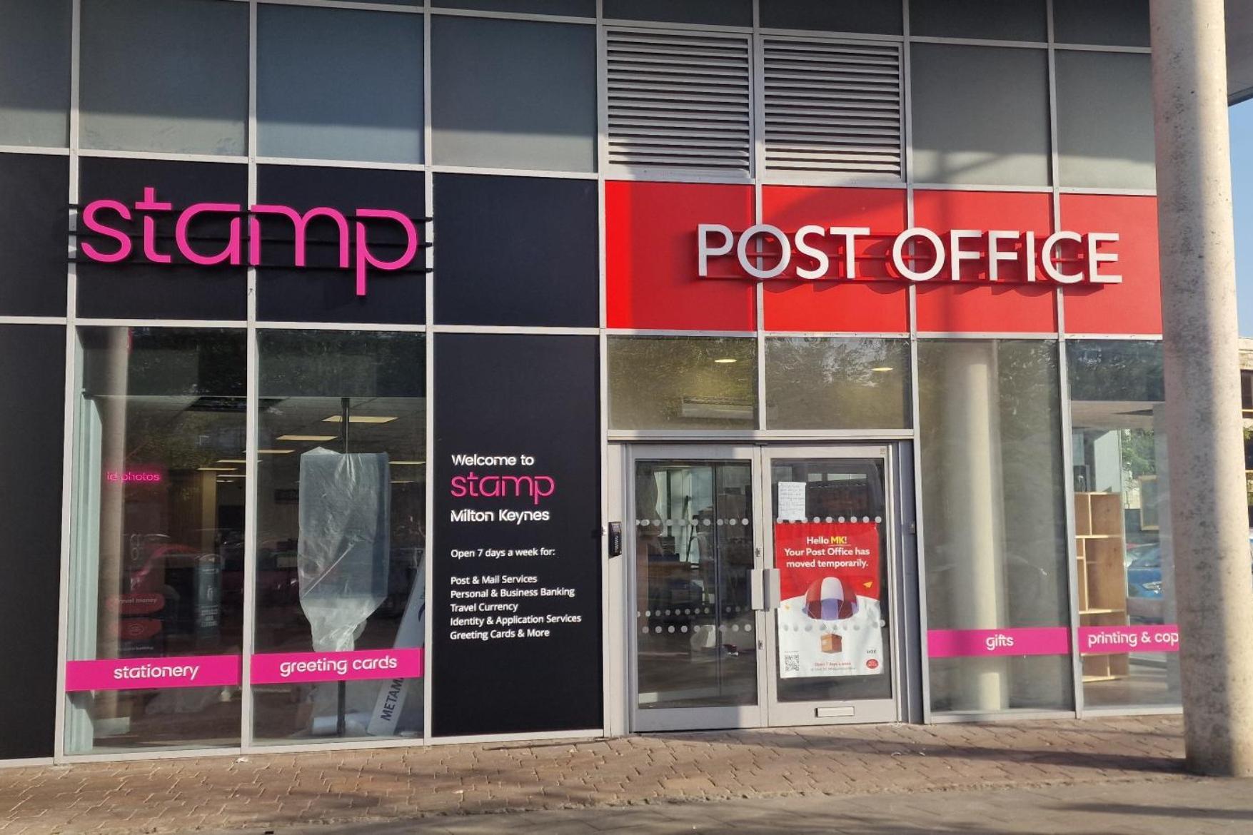 Milton Keynes Post Office returns to original site with new look and ...