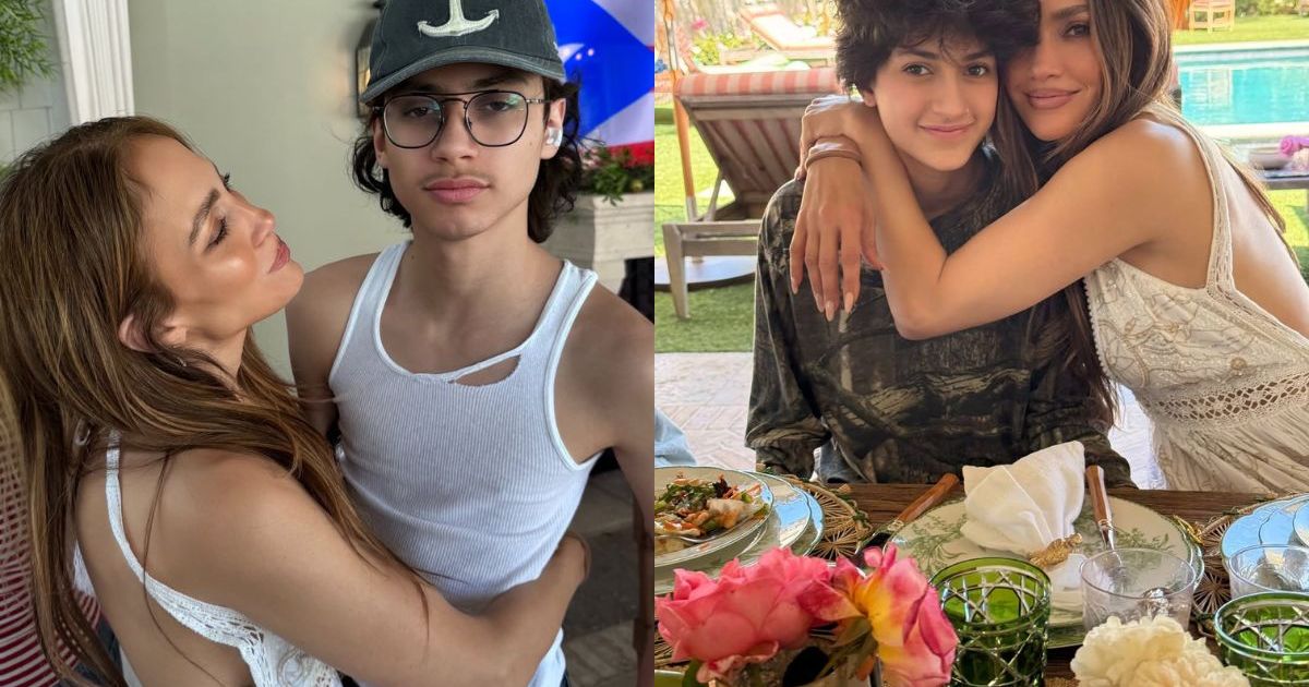 Jennifer Lopez Spends Memorial Day With Kids & the Photos Are Adorable