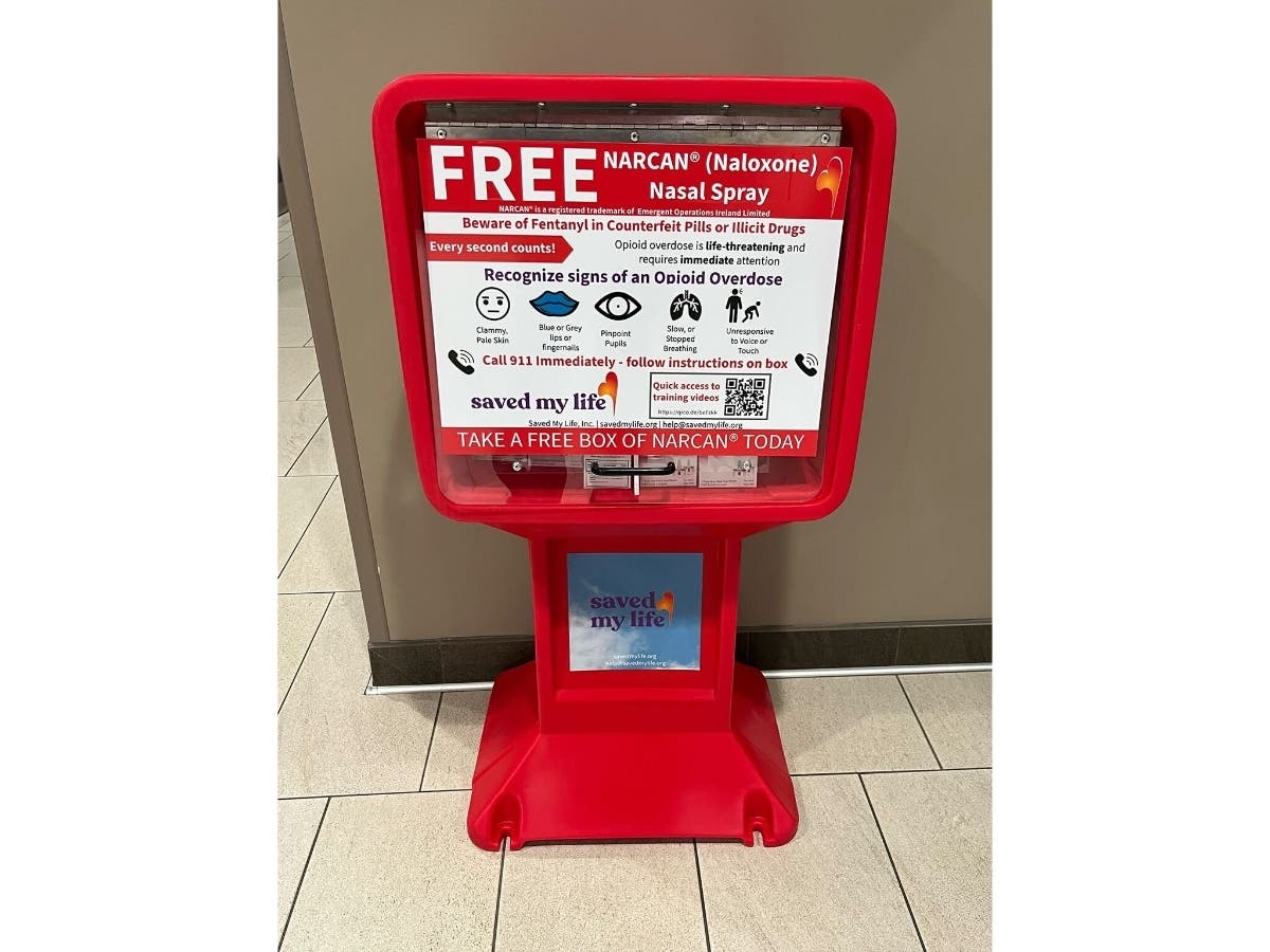 Naloxone distribution box added at New Lenox Village Hall, 10 more ...