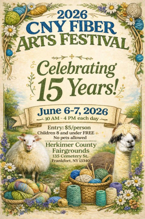 Spinning ’round with the CNY Fiber Arts Festival