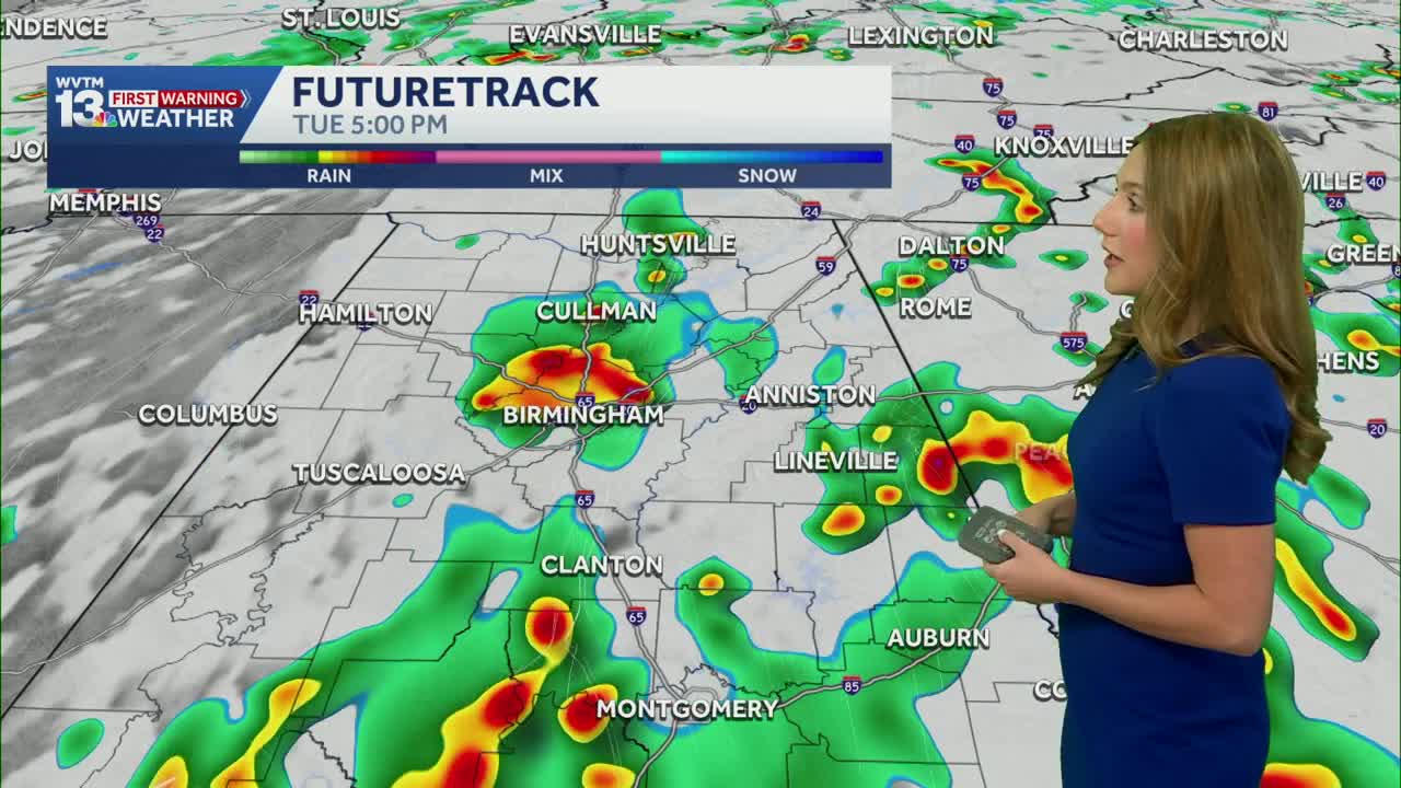 Heavy rain, storms continue to soak Alabama through the end of May