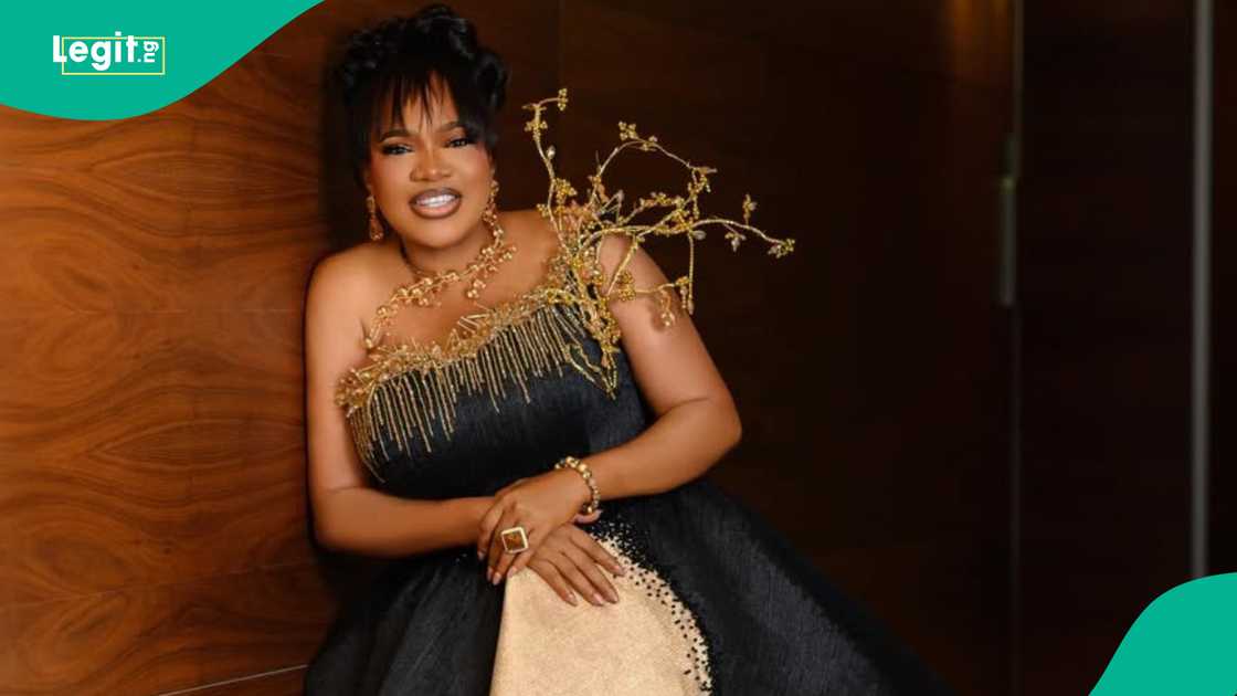 Toyin Abraham breaks silence over viral RIP posters claiming she is dead
